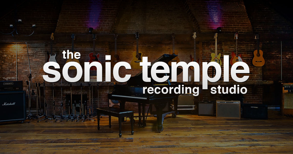 The Sonic Temple Recording Studio | Halifax, Nova Scotia